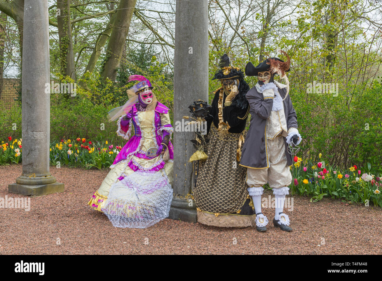 Floralia 2019 event at the castle of Grand Bigard Stock Photo - Alamy