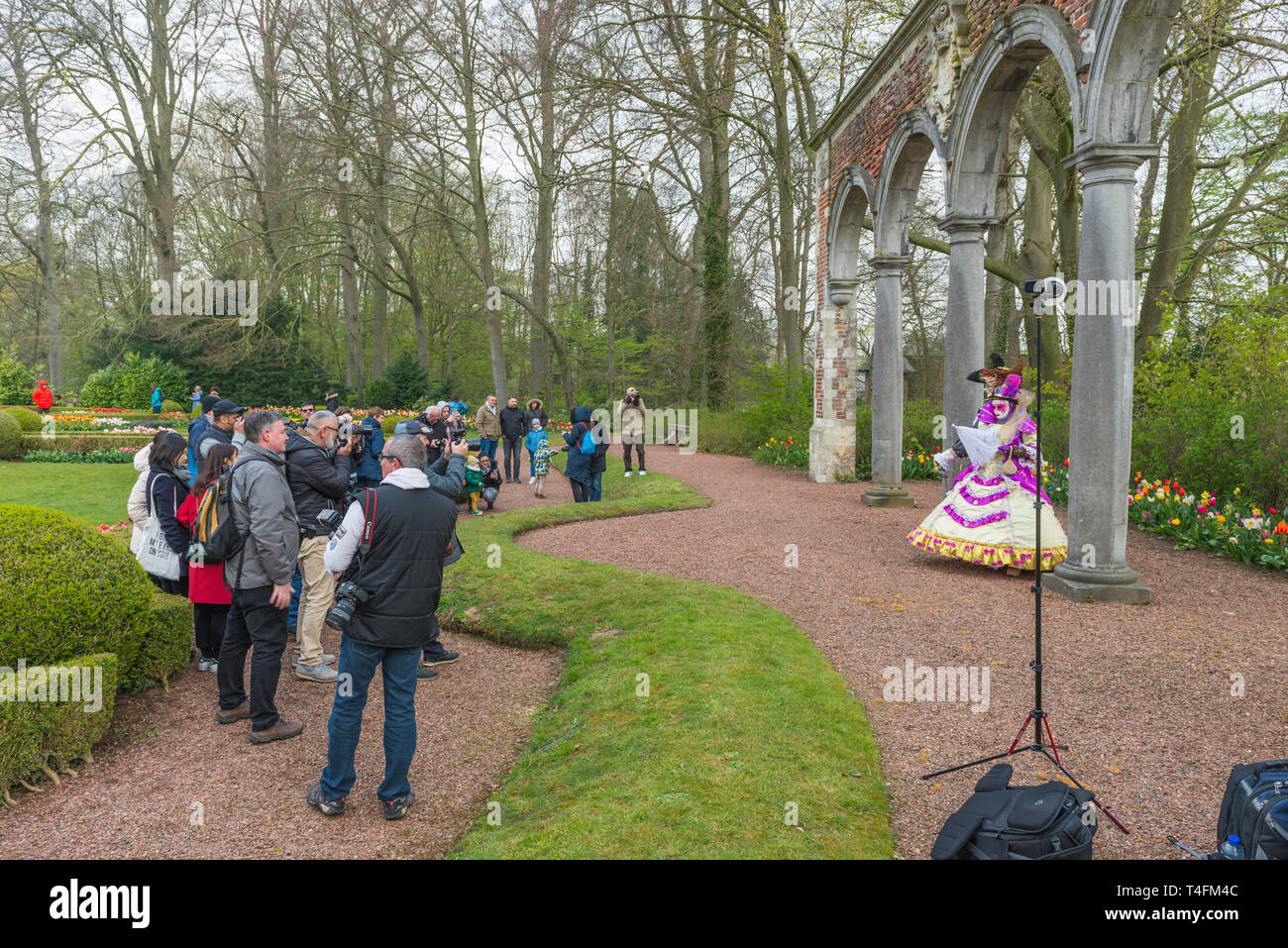 Floralia 2019 event at the castle of Grand Bigard. Photographers ...