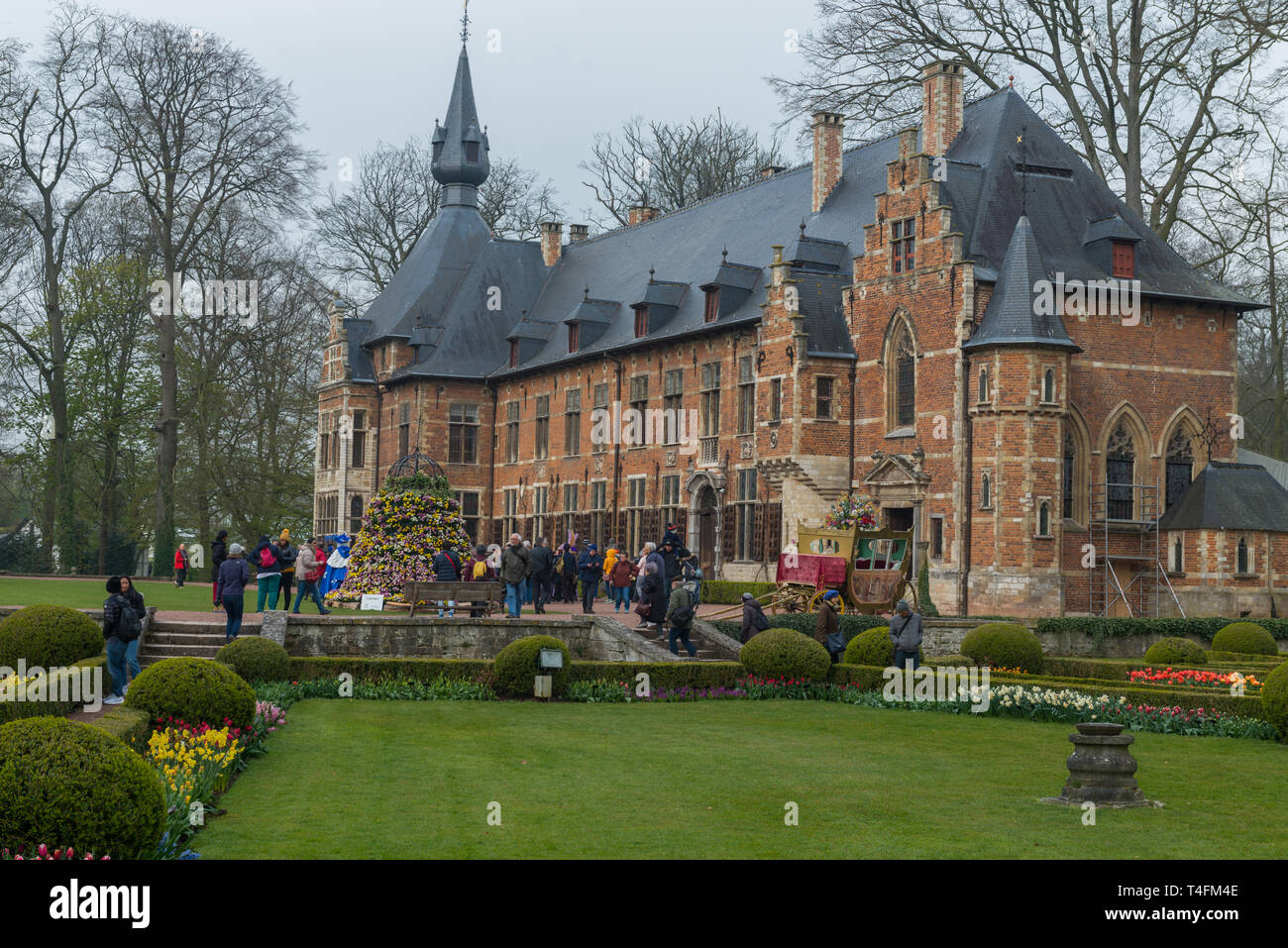 Floralia 2019 event at the castle of Grand Bigard Stock Photo - Alamy