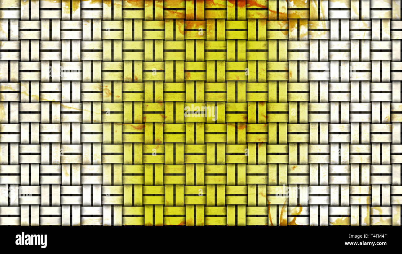 Orange and White Woven Basket Twill background Stock Photo - Alamy