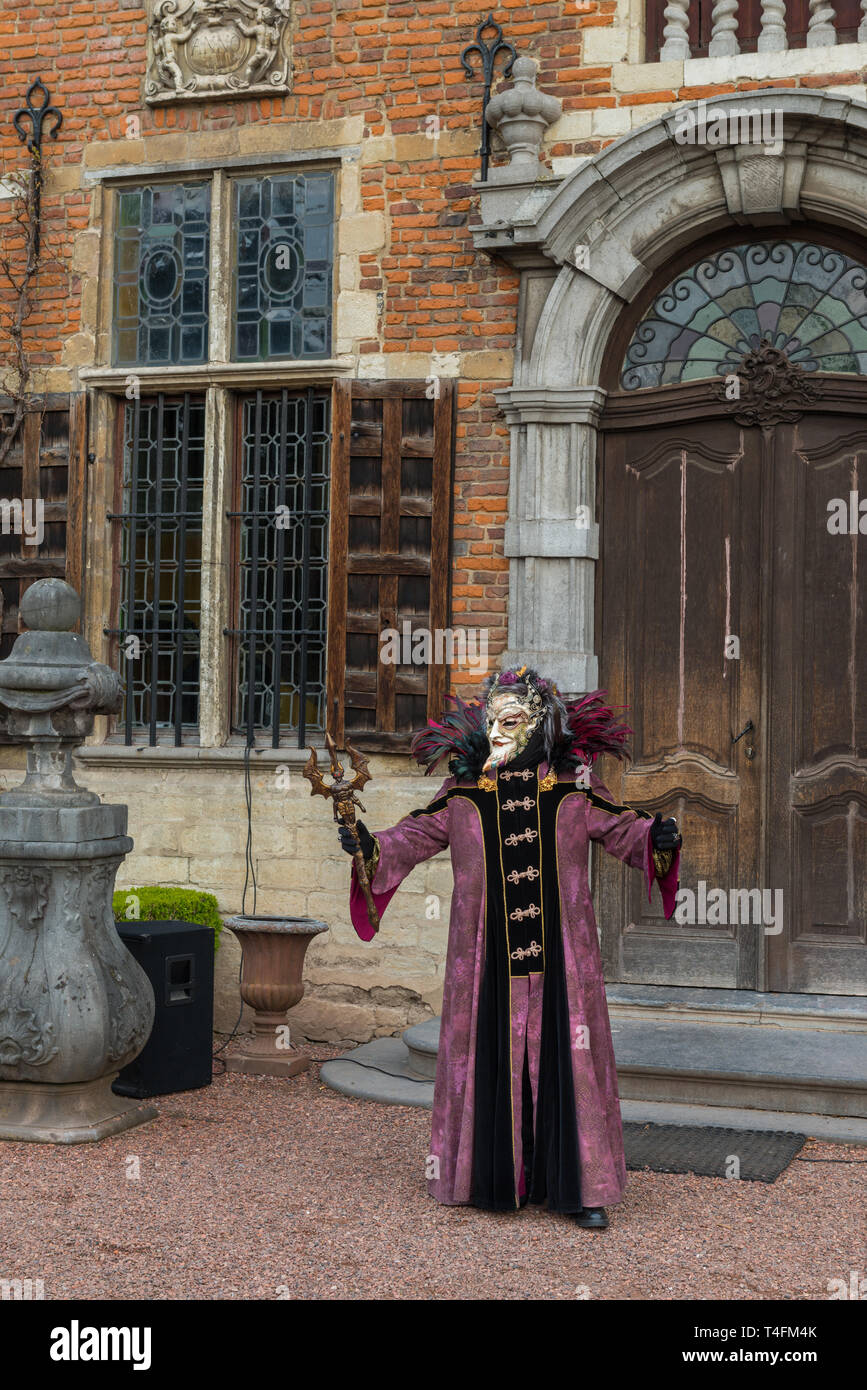 Floralia 2019 event at the castle of Grand Bigard Stock Photo - Alamy