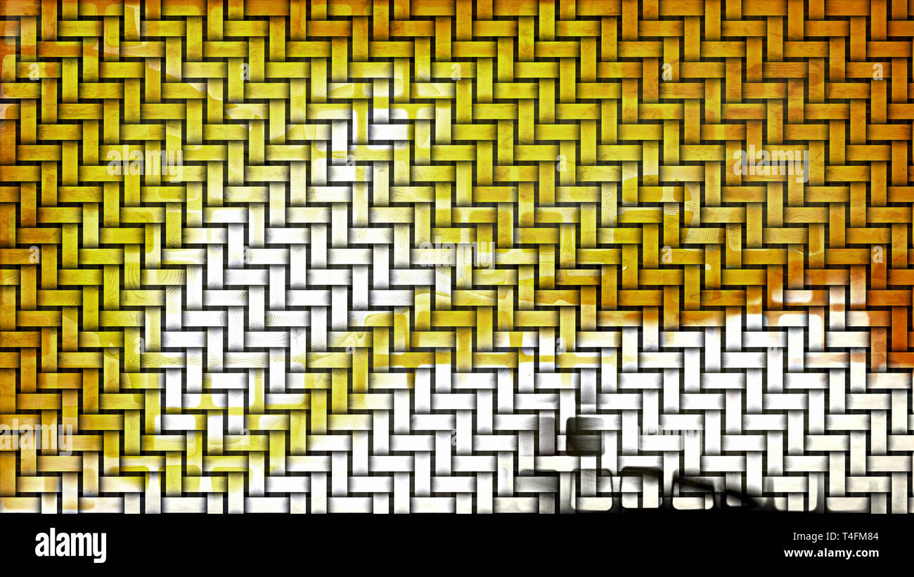 Orange and White Weave Texture Background Stock Photo - Alamy