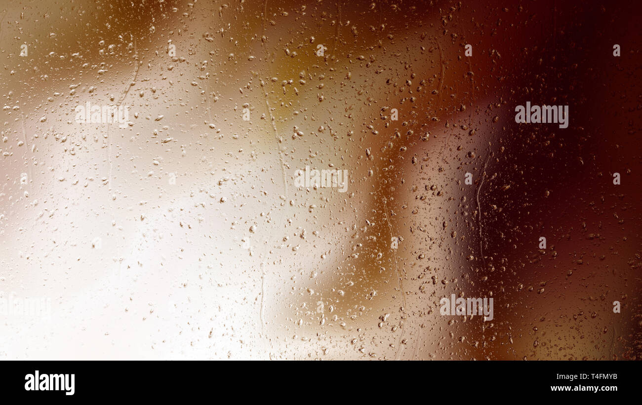 Brown and White Raindrop Background Stock Photo - Alamy