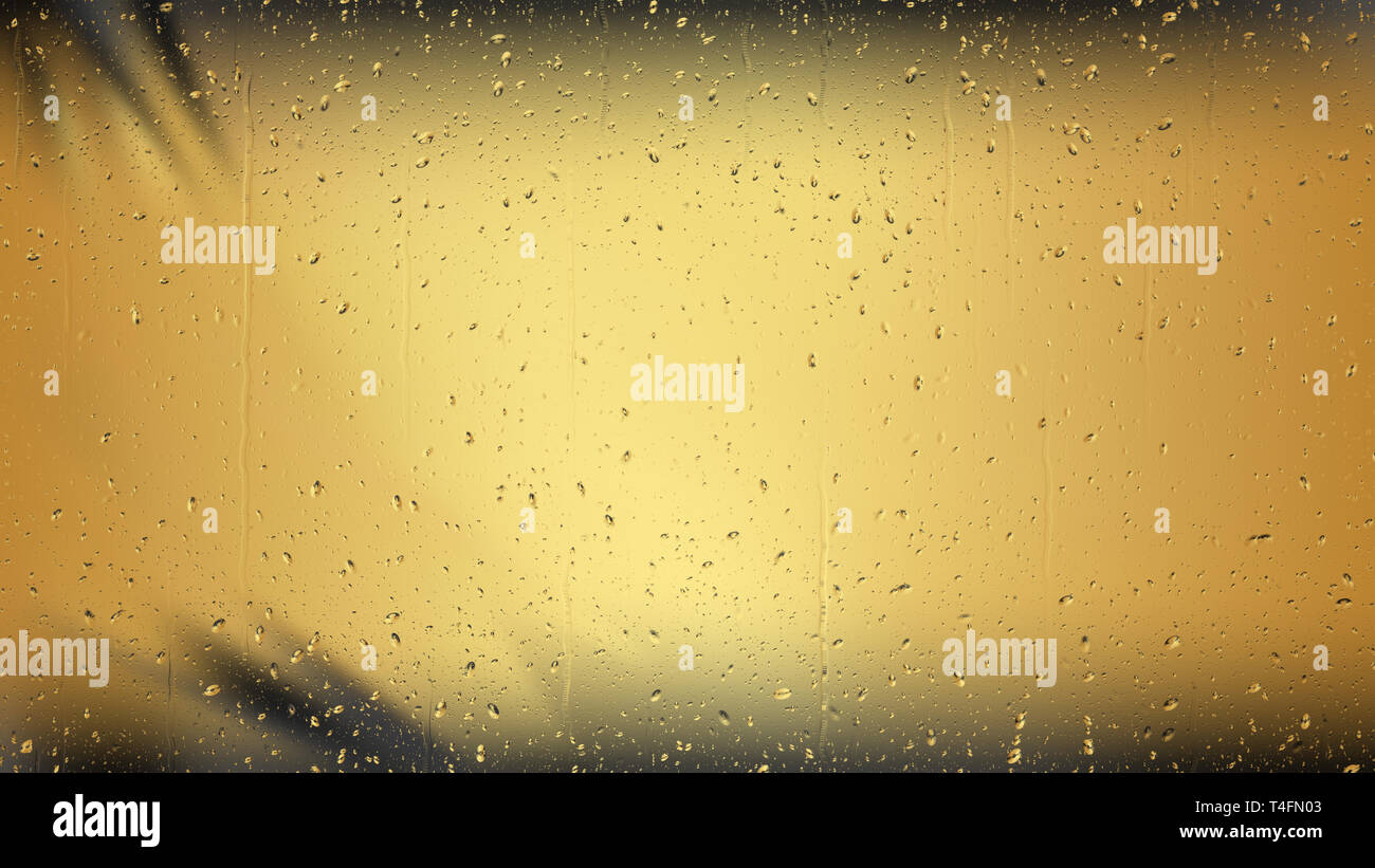 Cool Gold Water Drops Background Texture Stock Photo - Alamy