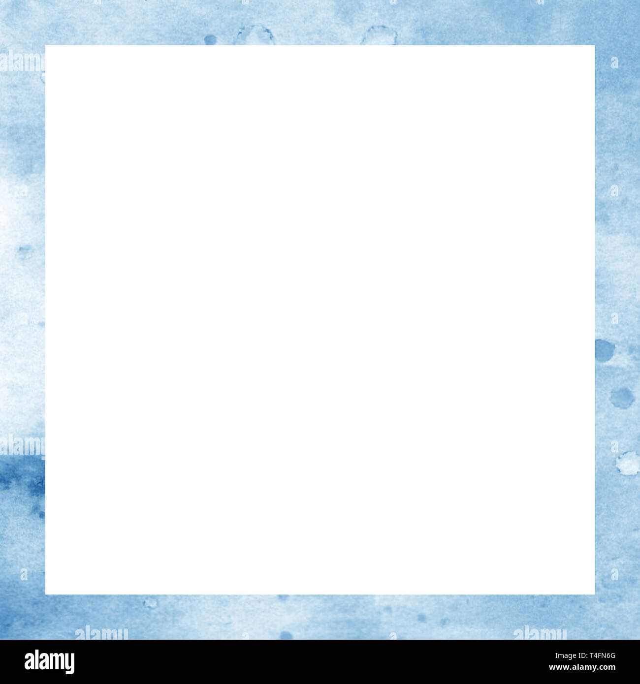 Beautiful Watercolor Texture Square Frame For Photo Or Text Art ...