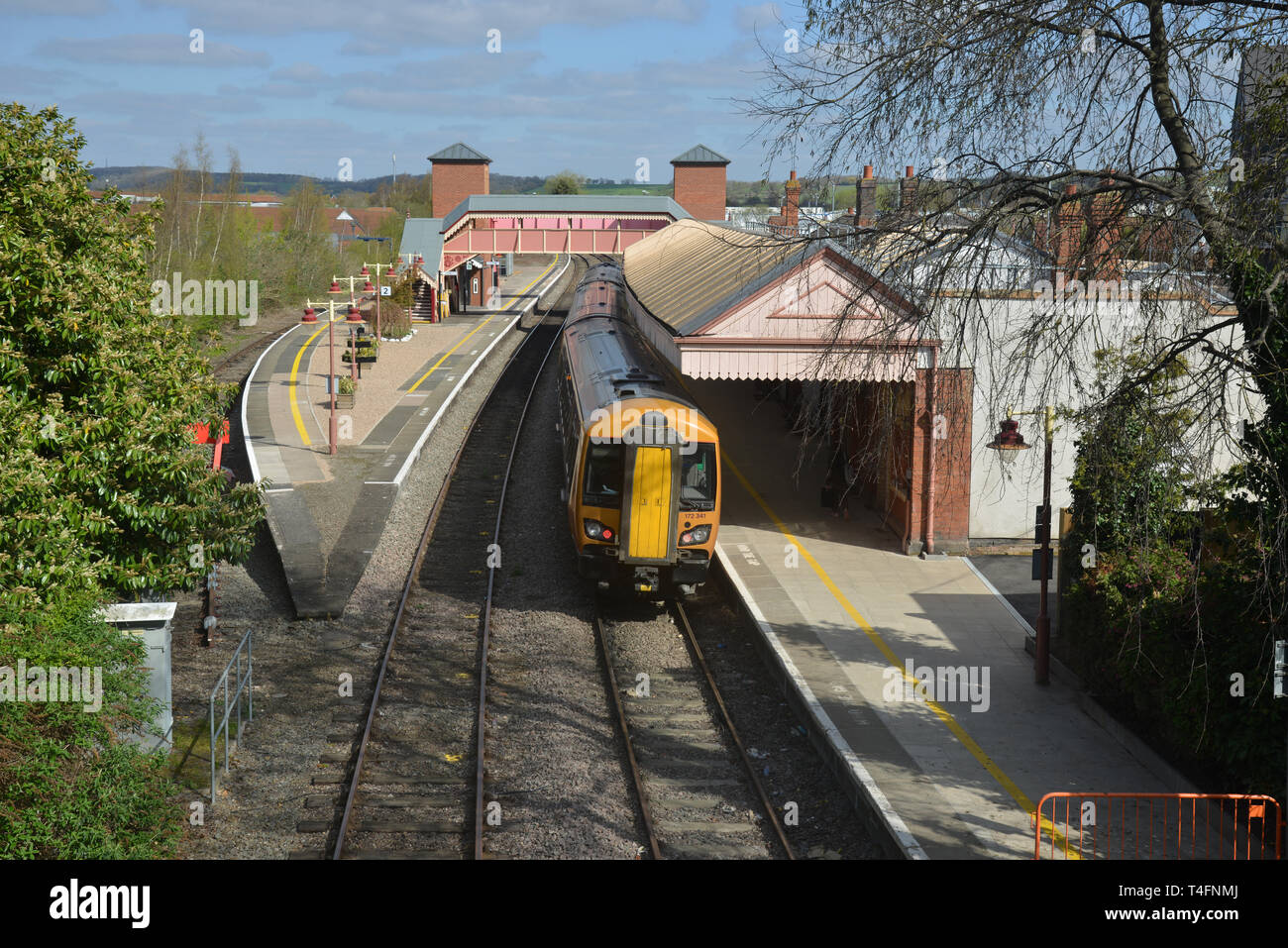 Ralway station in the Warwickshire town of Stratford upon Avon Stock ...