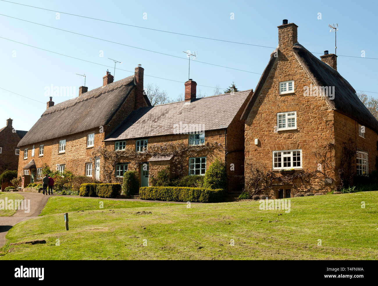 Wroxton village, Oxfordshire, England, UK Stock Photo - Alamy