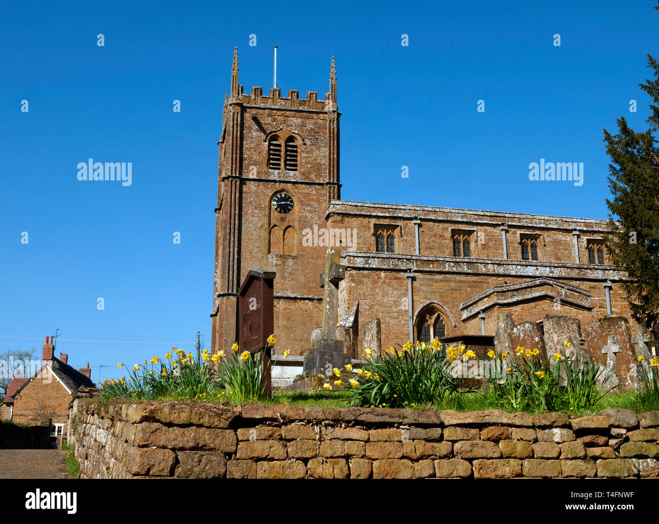 All Saints Church, Wroxton, Oxfordshire, England, UK Stock Photo - Alamy