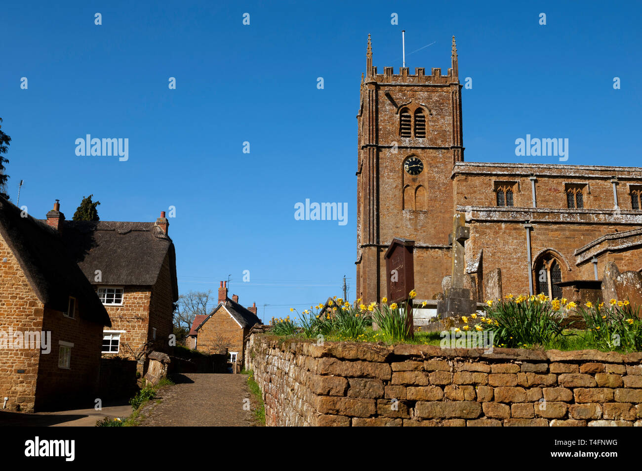 All Saints Church, Wroxton, Oxfordshire, England, UK Stock Photo - Alamy
