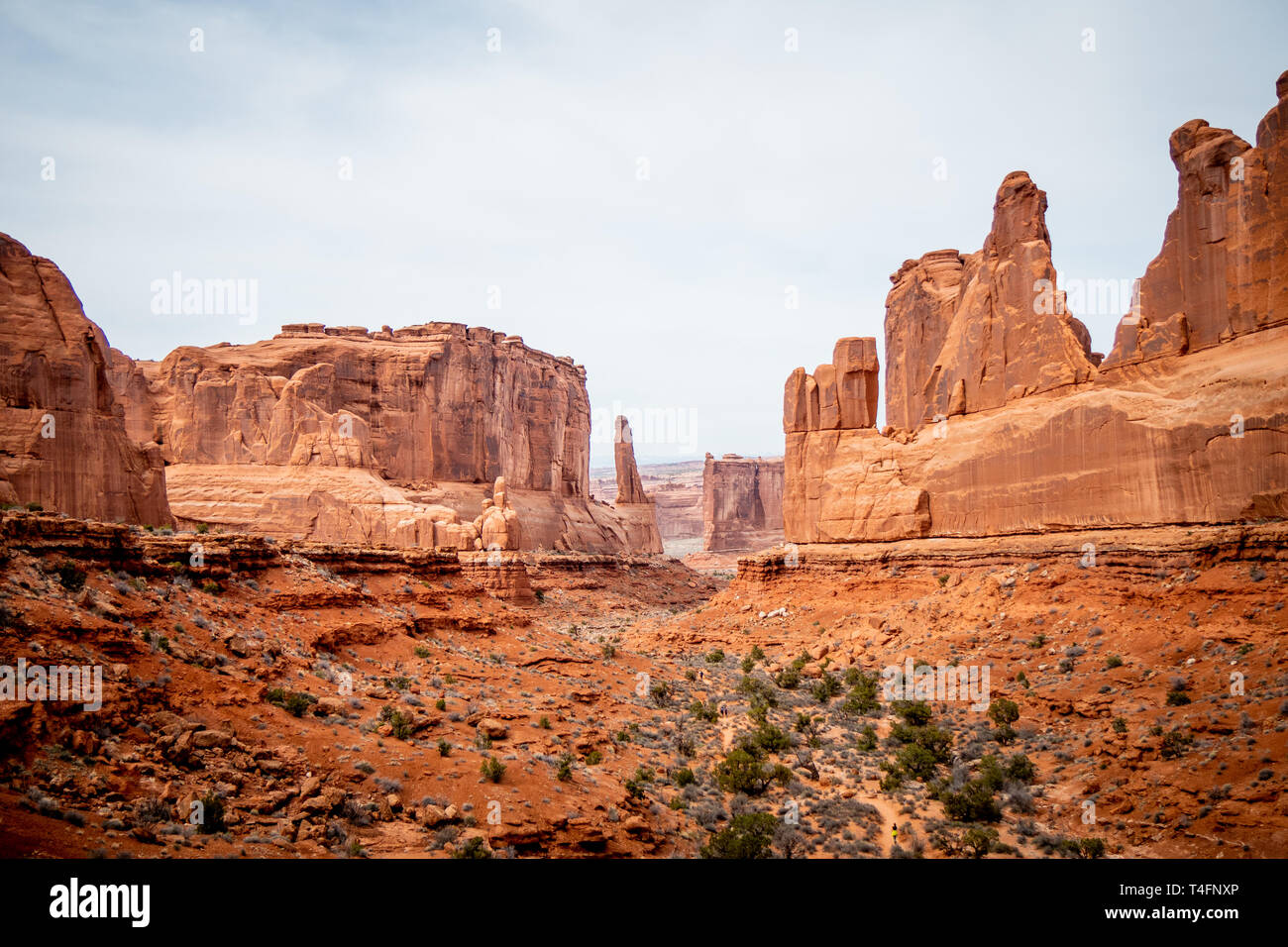 Arches National Park in Utah - famous landmark Stock Photo - Alamy