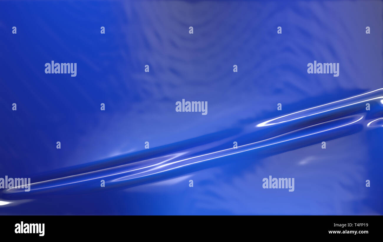 Cobalt Blue Plastic Wrap Texture Stock Photo - Alamy