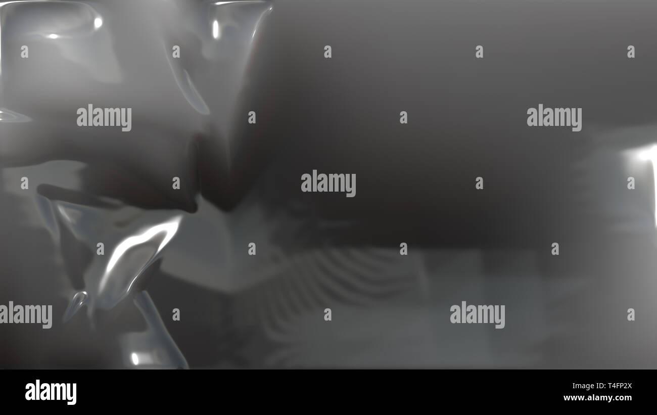 Dark Grey Plastic Wrap Texture Background Stock Photo - Alamy