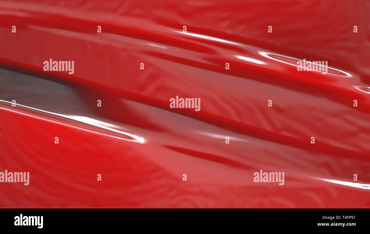 Red Wrinkled Plastic Background Stock Photo - Alamy