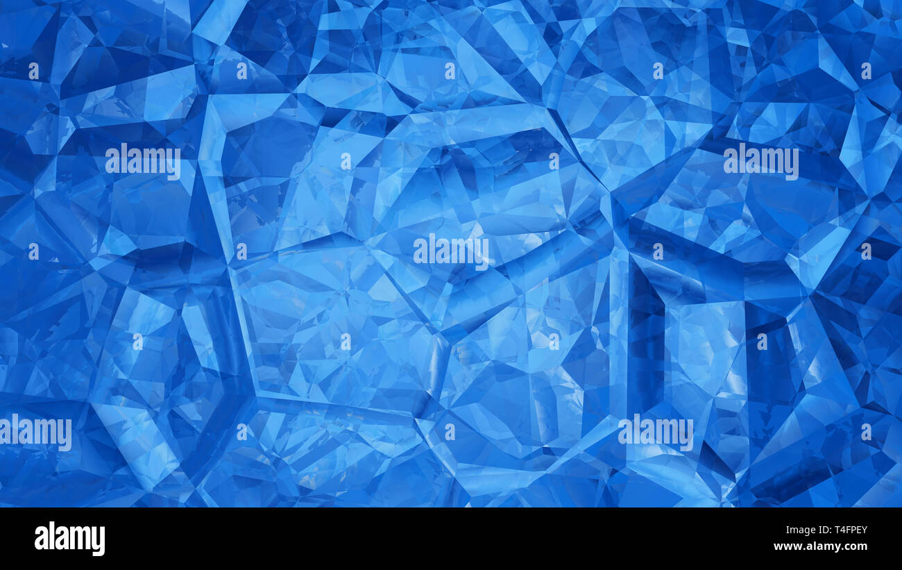 Blue Crystal Background Image Stock Photo - Alamy