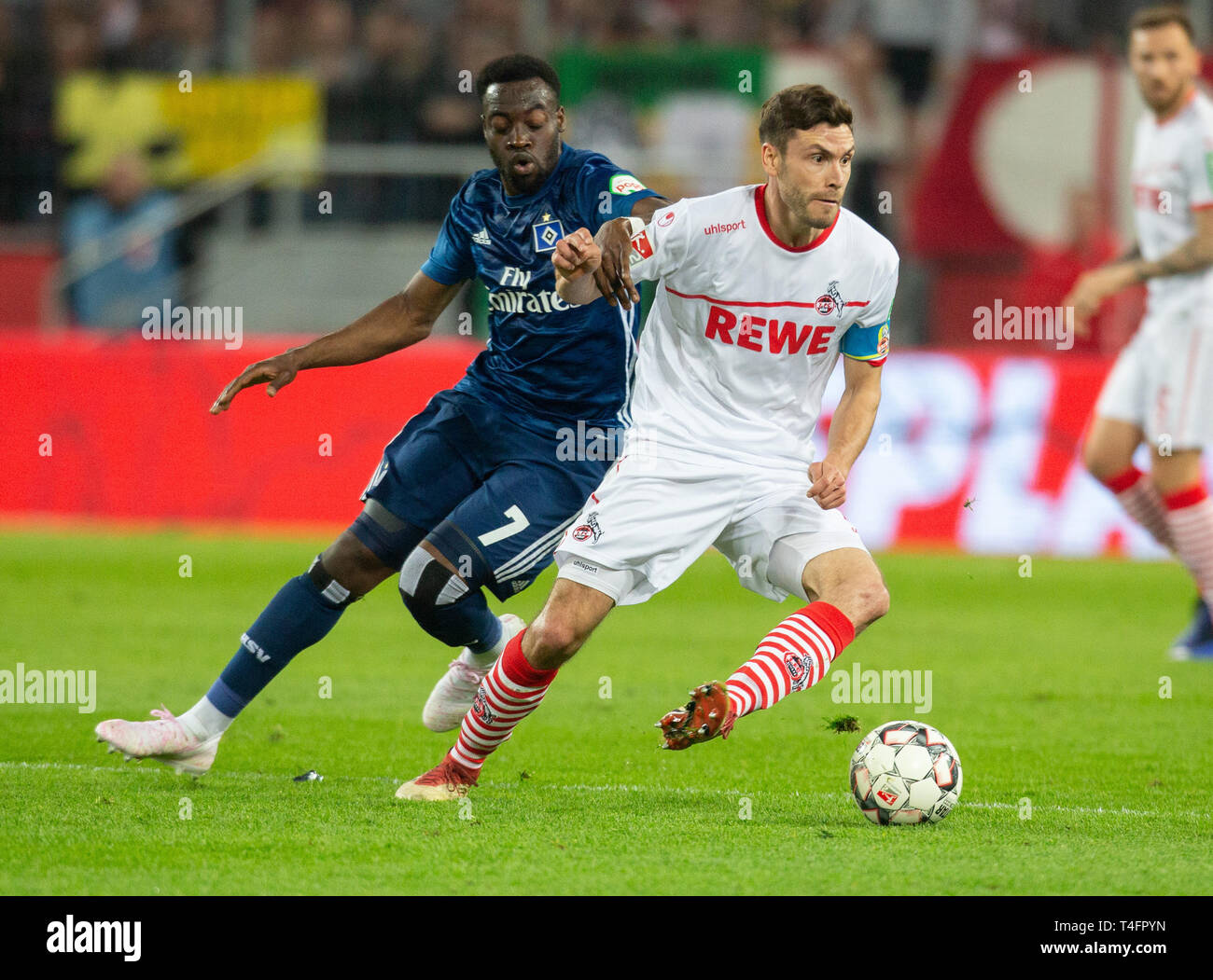 Cologne, Germany April 15 2019, football 2nd league, 1. FC Koeln vs ...