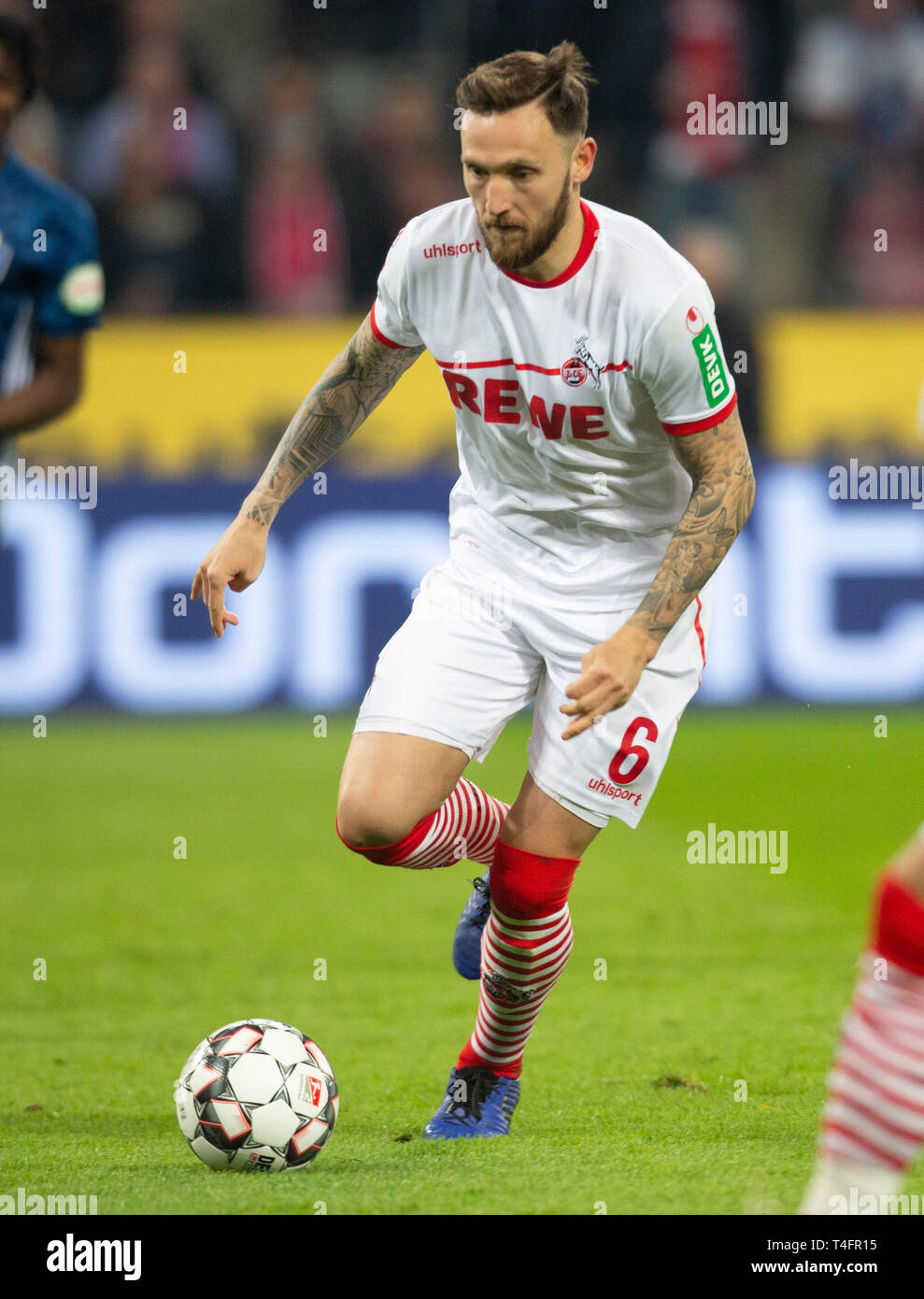 Cologne, Germany April 15 2019, football 2nd league, 1. FC Koeln vs ...