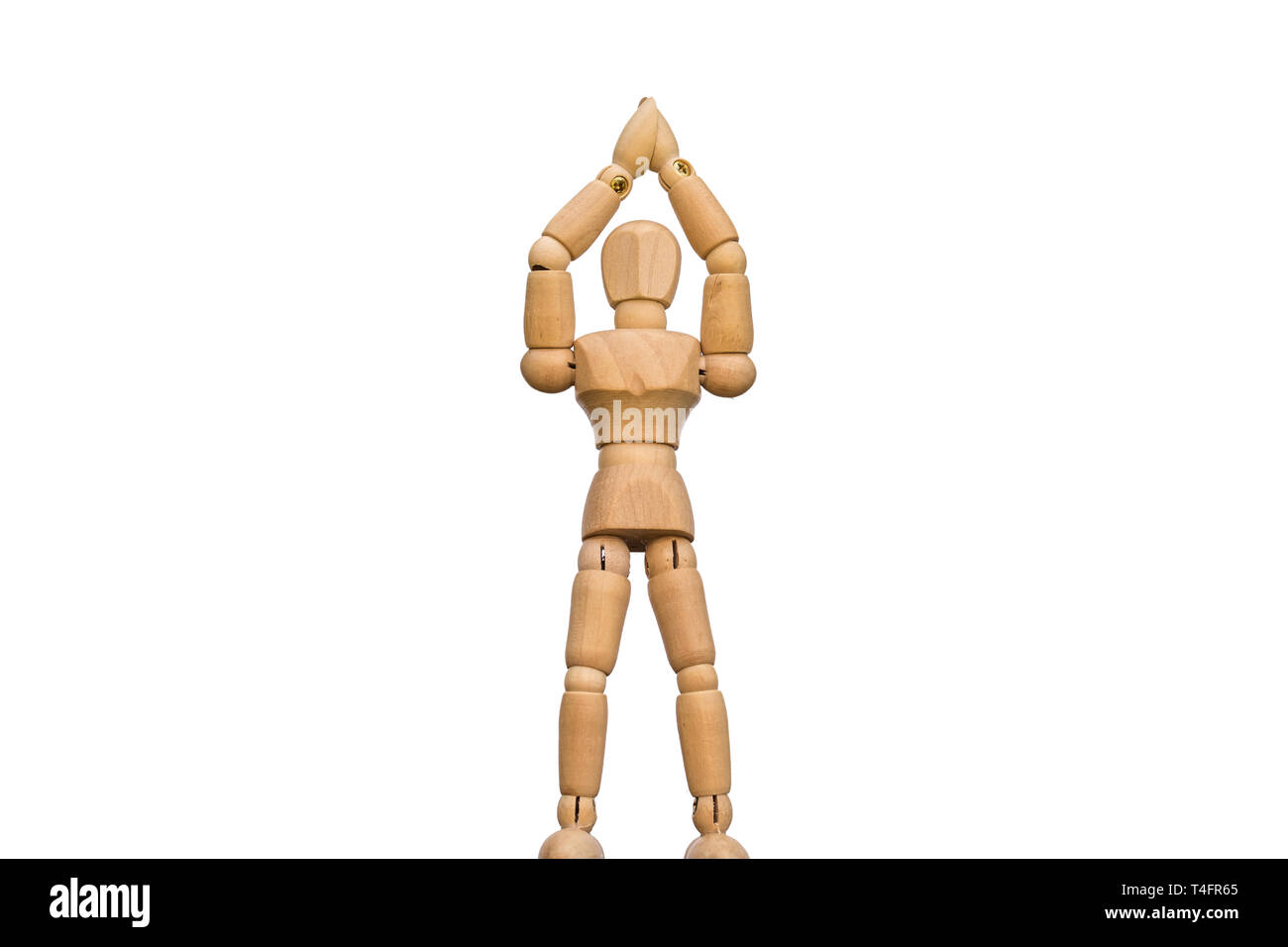 Wooden figure mannequin Cut Out Stock Images & Pictures - Alamy