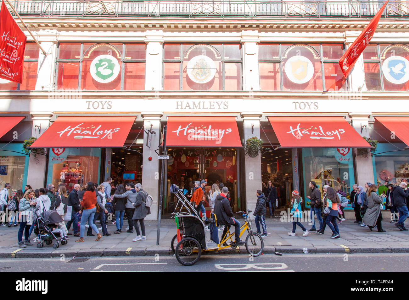 Hamleys Toy Store, Regent Street, London, England, United Kingdom Stock ...