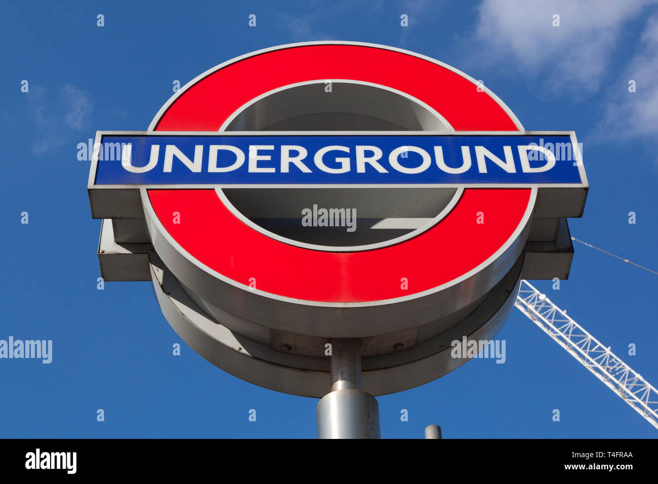Kings Cross Station underground sign, London, England, United Kingdom ...