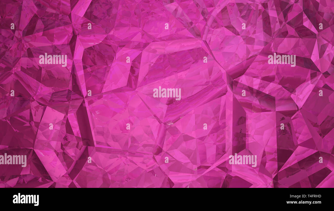 Abstract Pink Crystal Background Stock Photo - Alamy