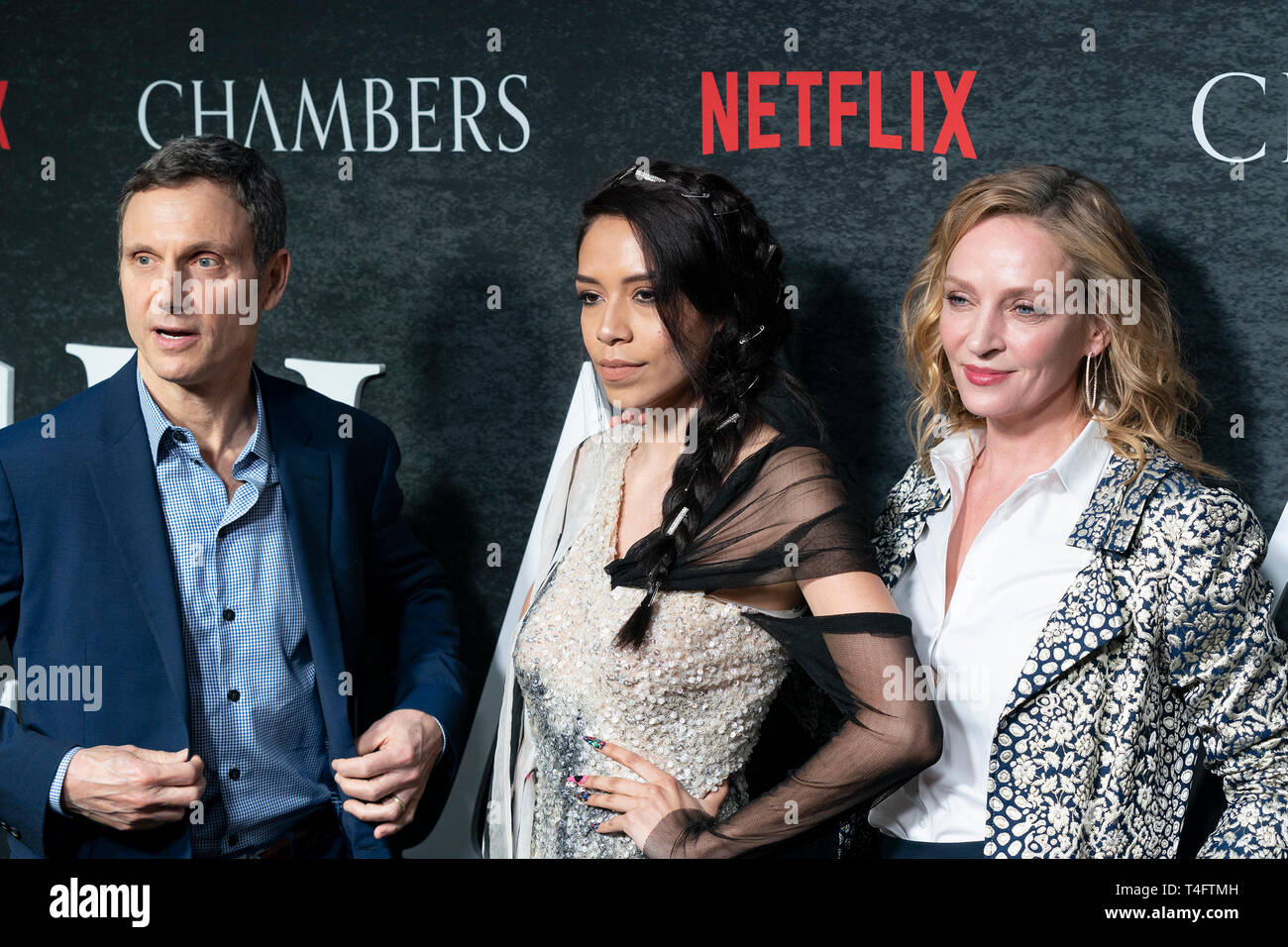 Tony Goldwyn, Sivan Alyra Rose, Uma Thurman attend Netflix's Chambers ...