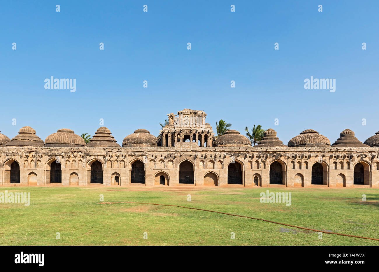 Elephant Stables, Hampi, India Stock Photo - Alamy