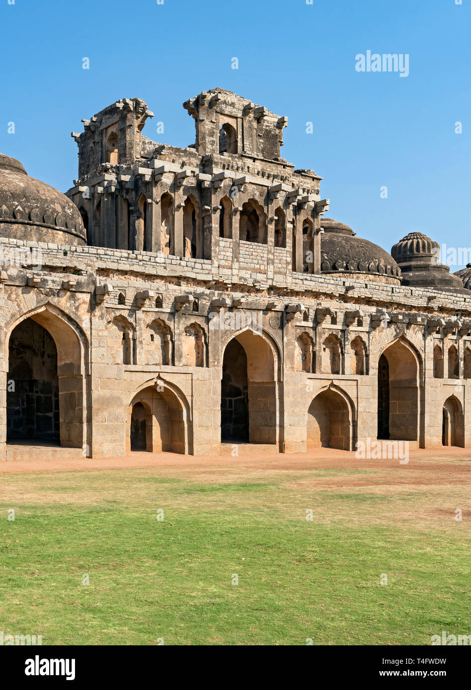Elephant Stables, Hampi, India Stock Photo - Alamy