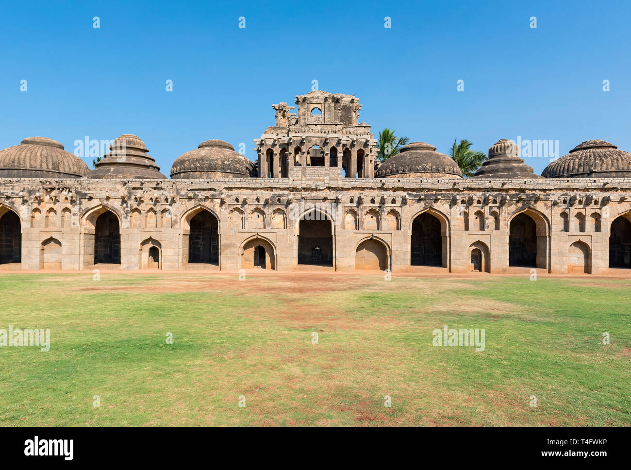 Elephant Stables, Hampi, India Stock Photo - Alamy