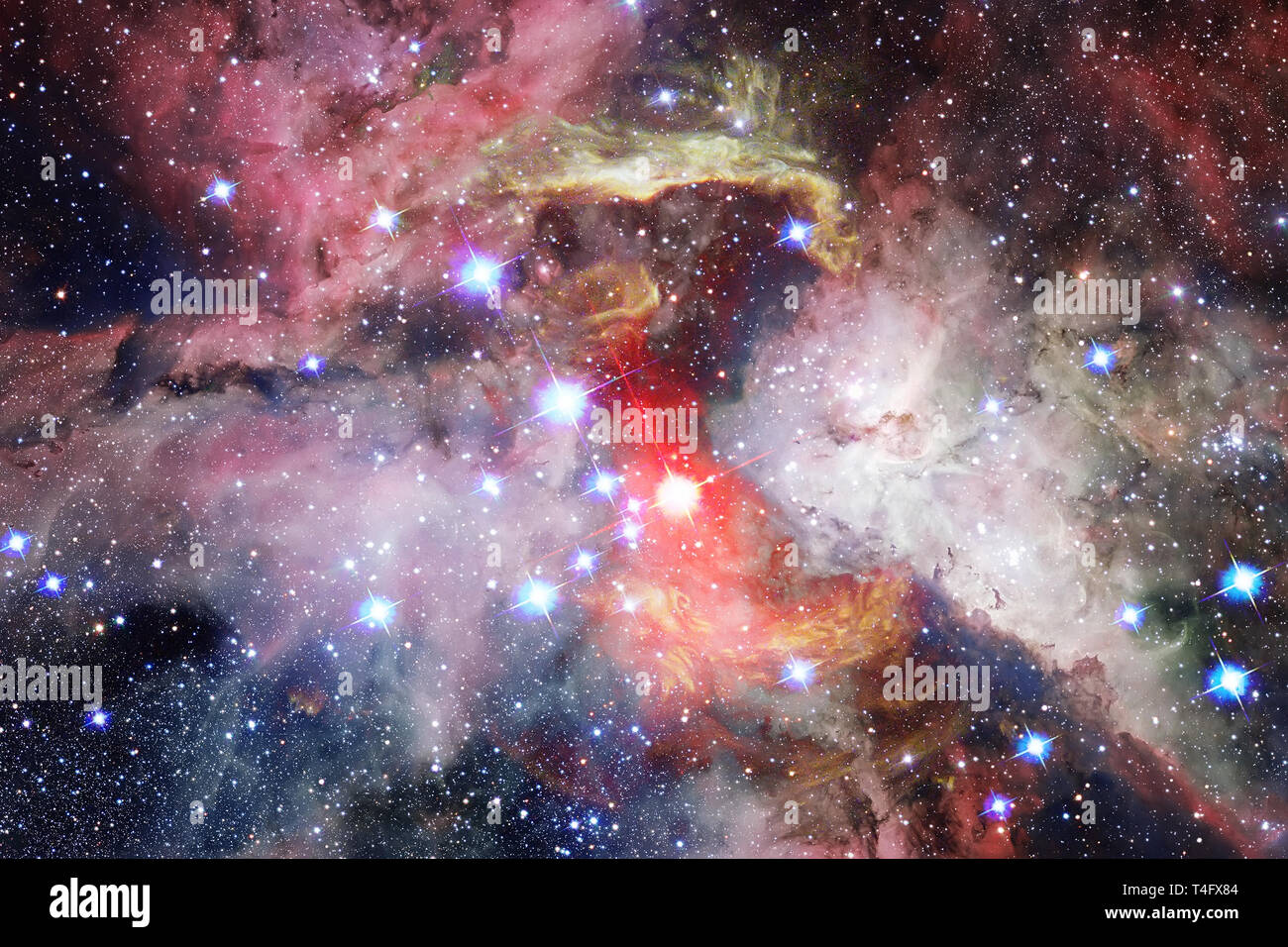 Nebulae an interstellar cloud of star dust. Elements of this image ...