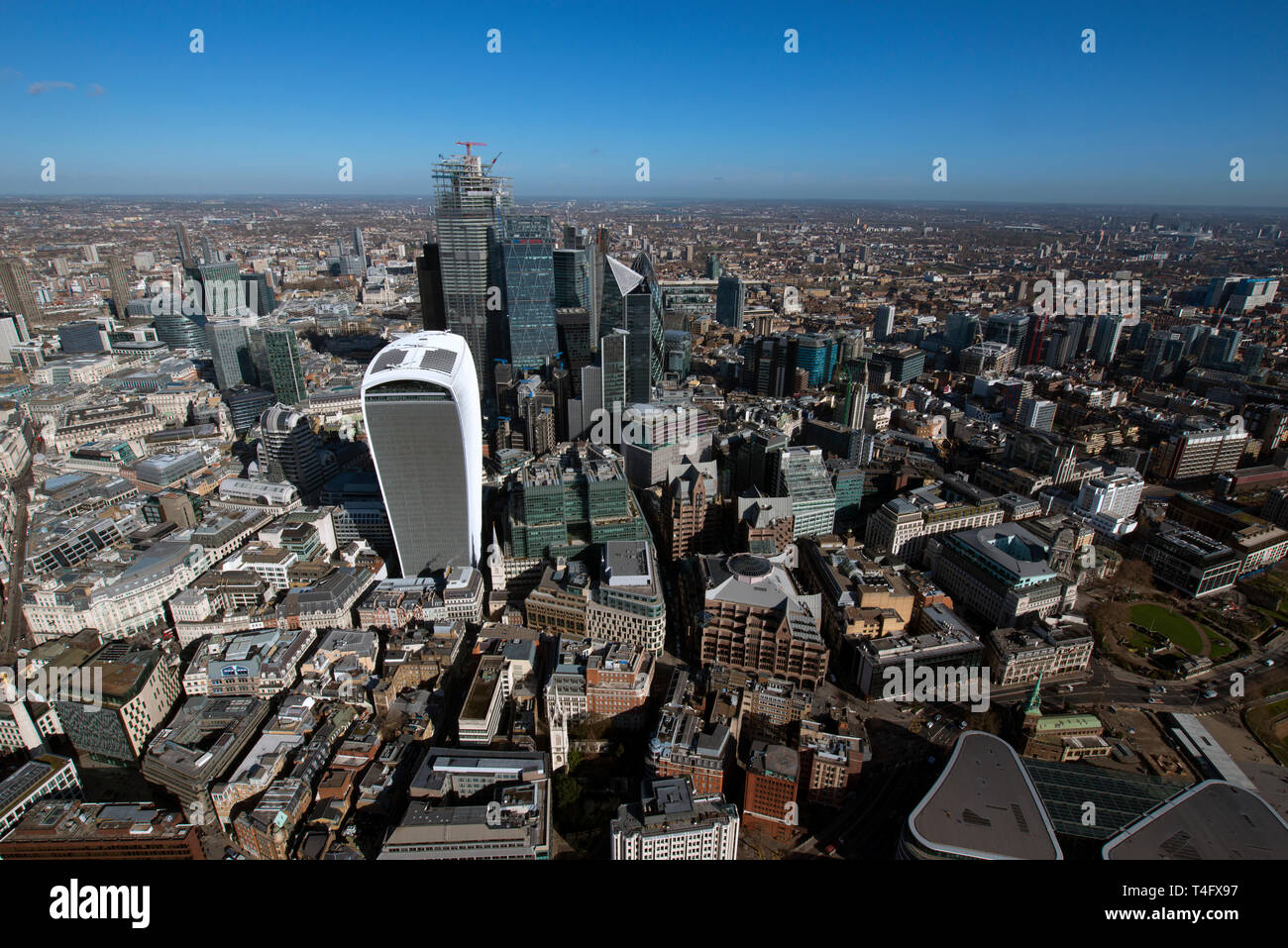 The City of London and its Financial District Stock Photo - Alamy