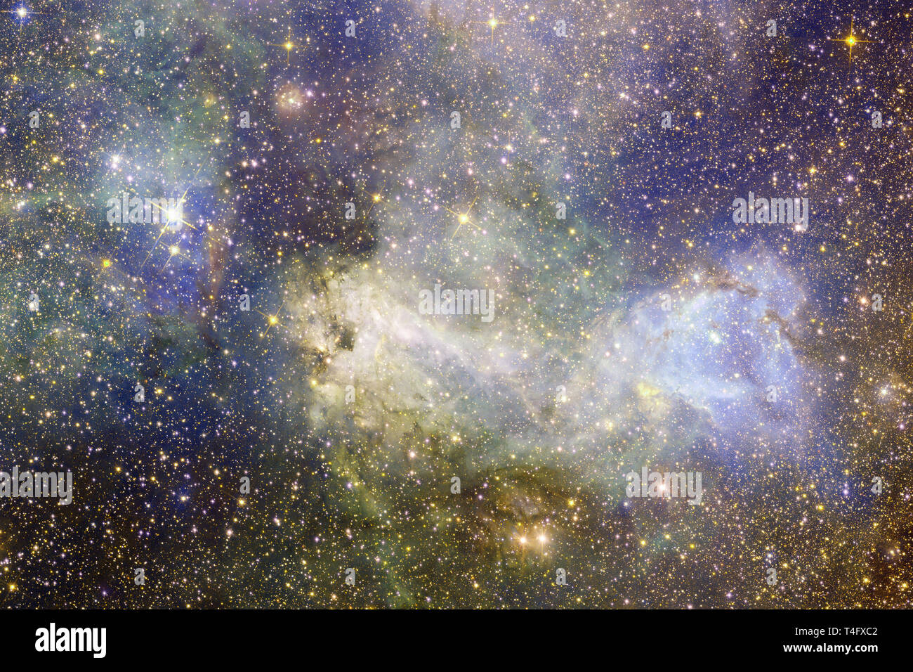 Beautiful space background. Cosmoc art. Elements of this image ...