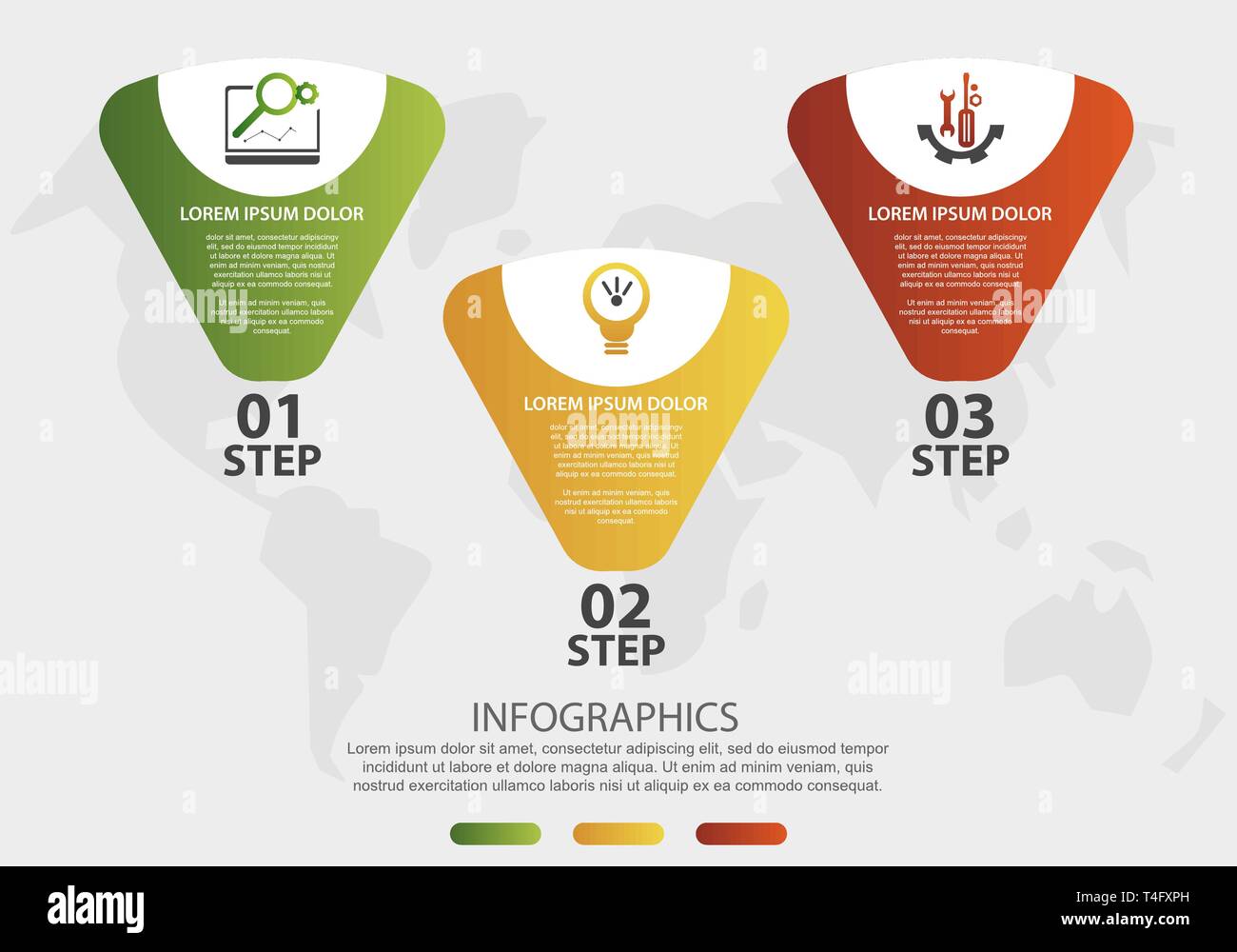 Modern 3D vector illustration. Timeline process chart infographic ... Modern 3D vector illustration. Timeline process chart infographic ...