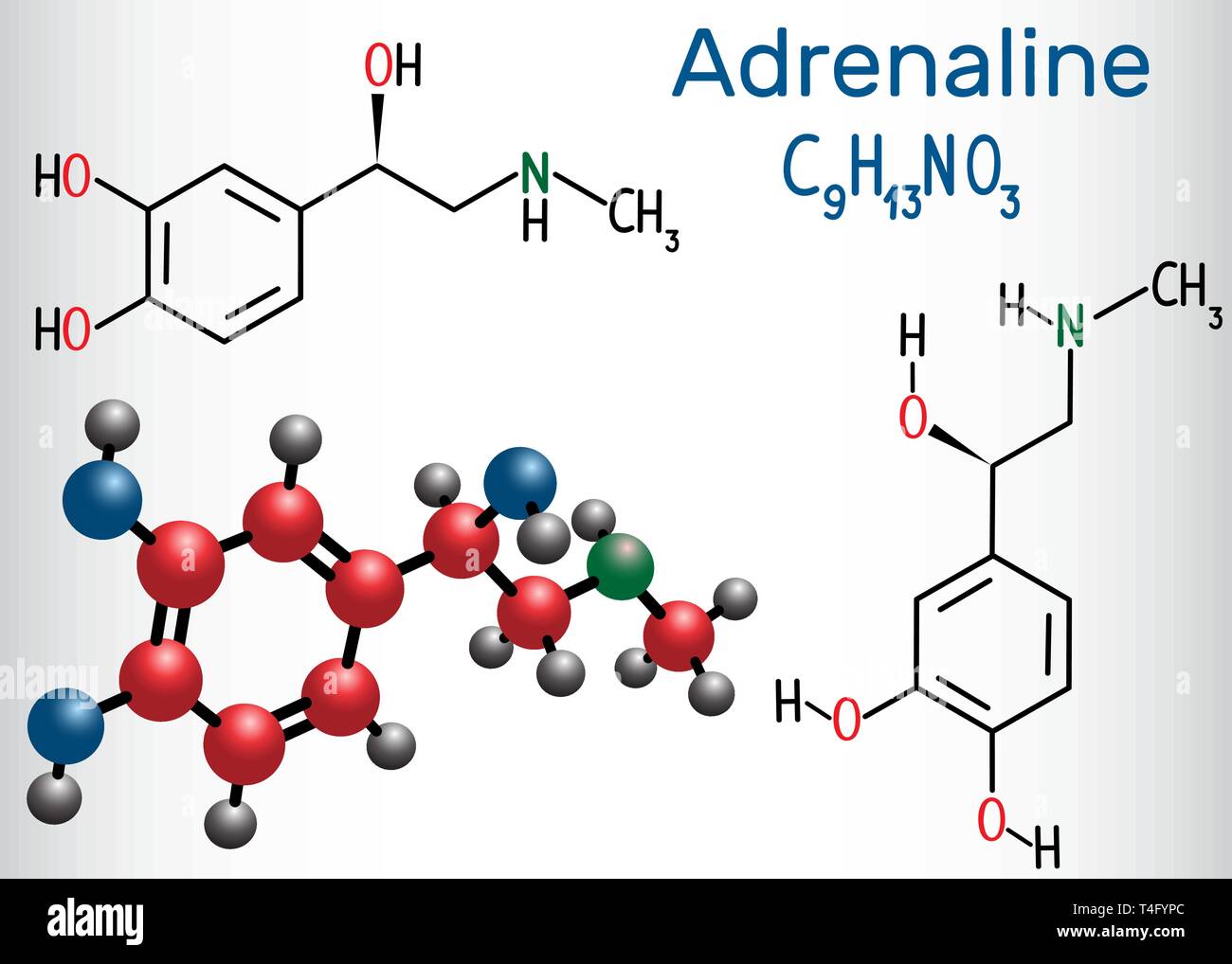 Adrenaline Structure