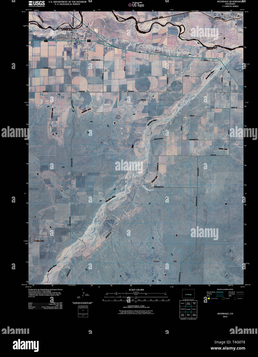 Avondale map hi-res stock photography and images - Alamy