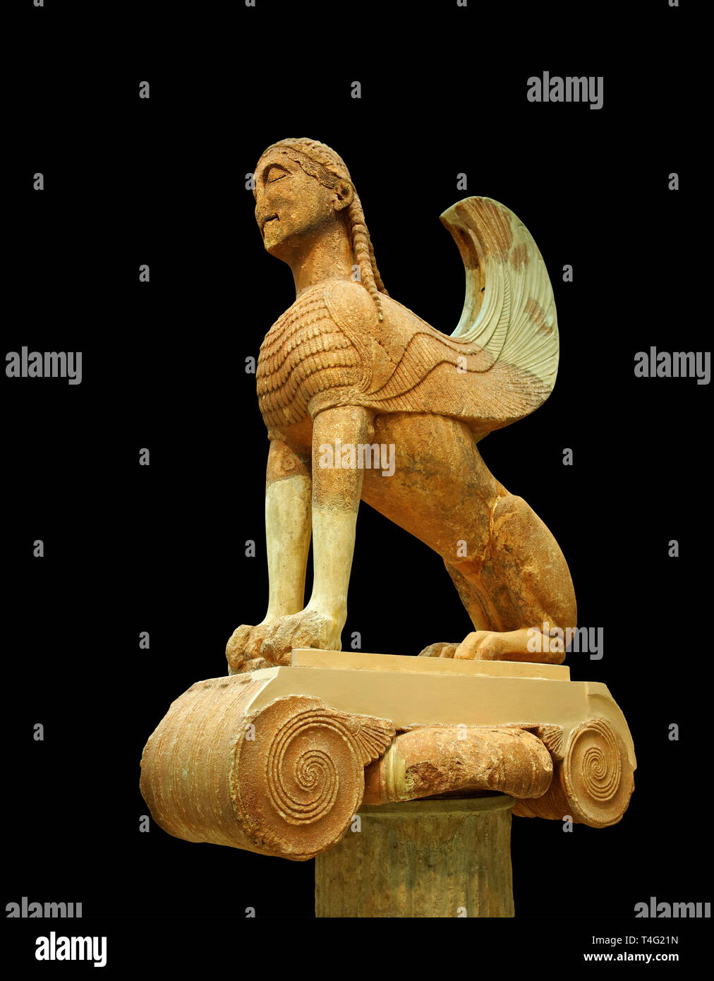 Naxos sphinx hi-res stock photography and images - Alamy