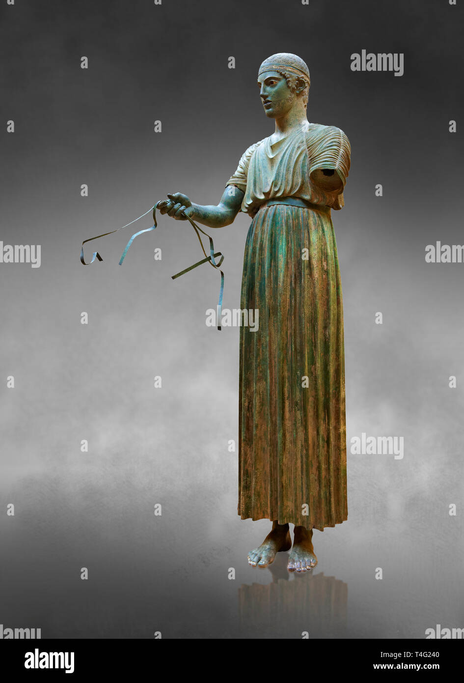 "Charioteer of Delphi" 470 BC. The "Charioteer of Delphi" is one of the ...
