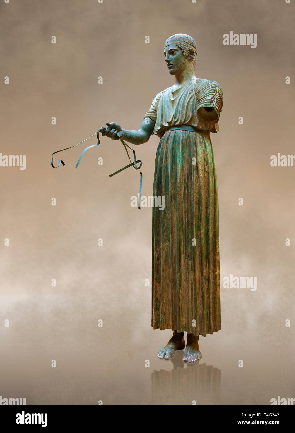 "Charioteer of Delphi" 470 BC. The "Charioteer of Delphi" is one of the ...