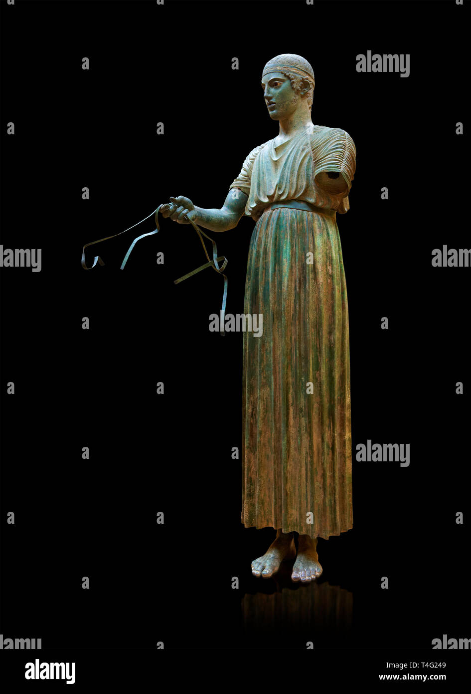 "Charioteer of Delphi" 470 BC. The "Charioteer of Delphi" is one of the ...