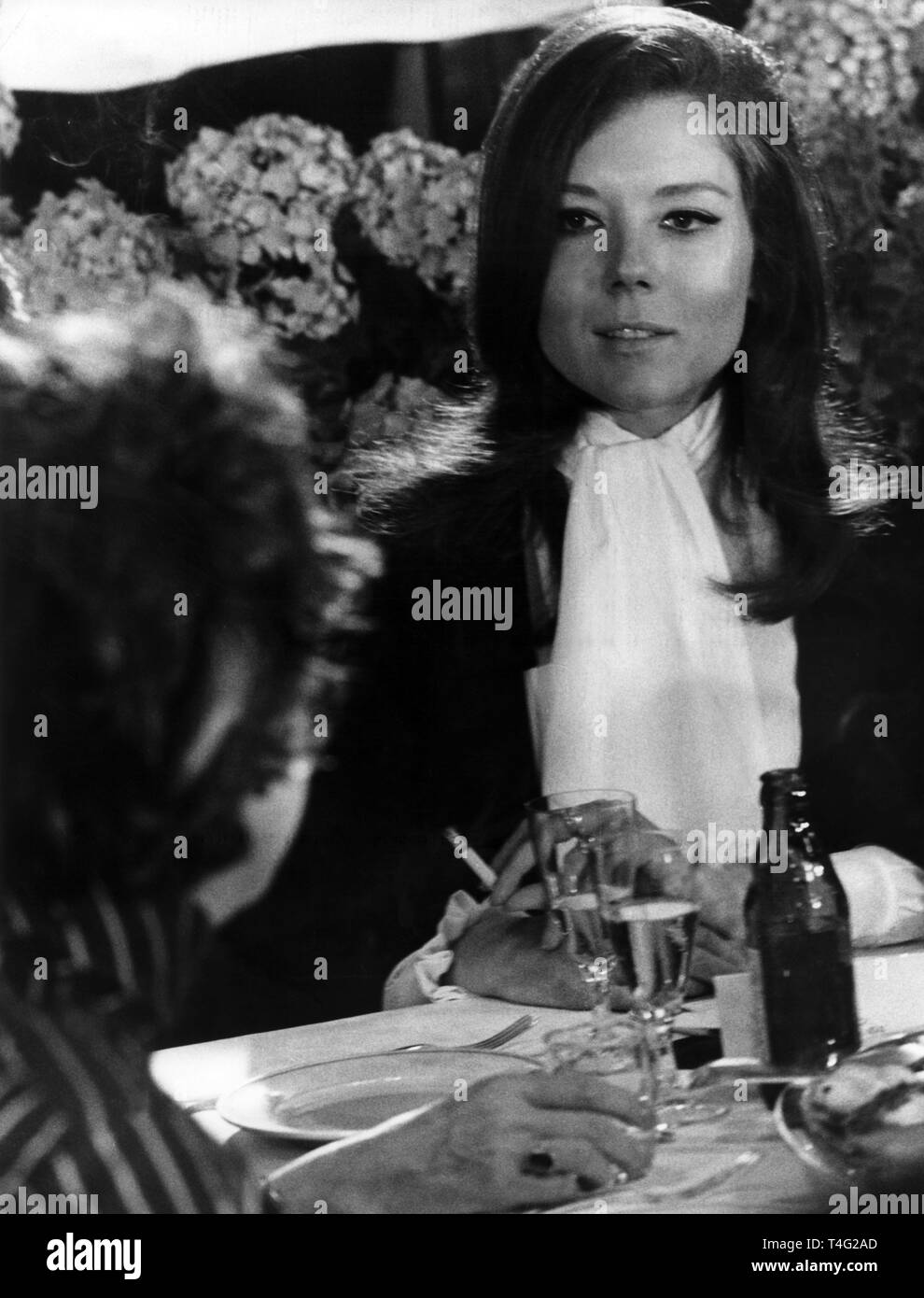 Diana Rigg and her manager Jeromy Banks. The British actress was ...