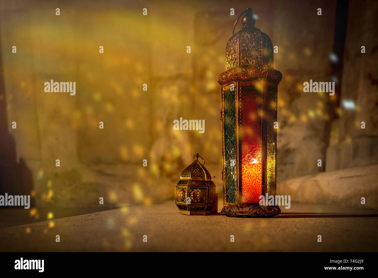 Eid and ramadan card Stock Photo - Alamy