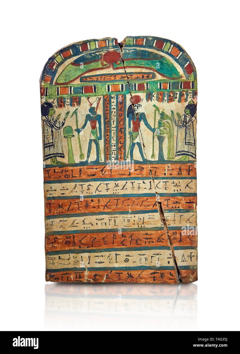 Egyptian gods painting Cut Out Stock Images & Pictures - Alamy