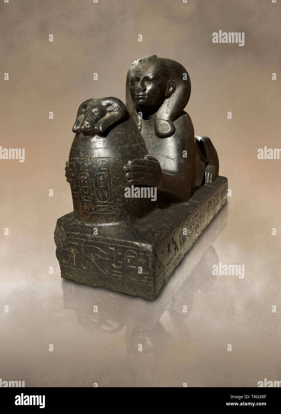 25th dynasty Egyptian granite Sphinx of Shepenepet II, god's wife of ...