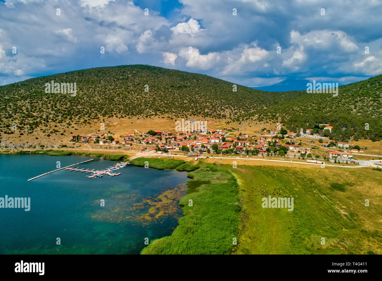 Prespa lake aerial hi-res stock photography and images - Alamy