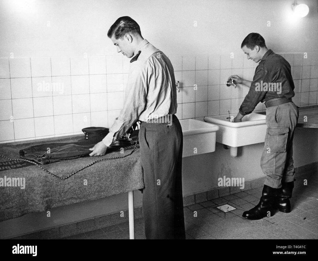 Modern barracks of the West German armed forces - Bundeswehr - on 6 ...