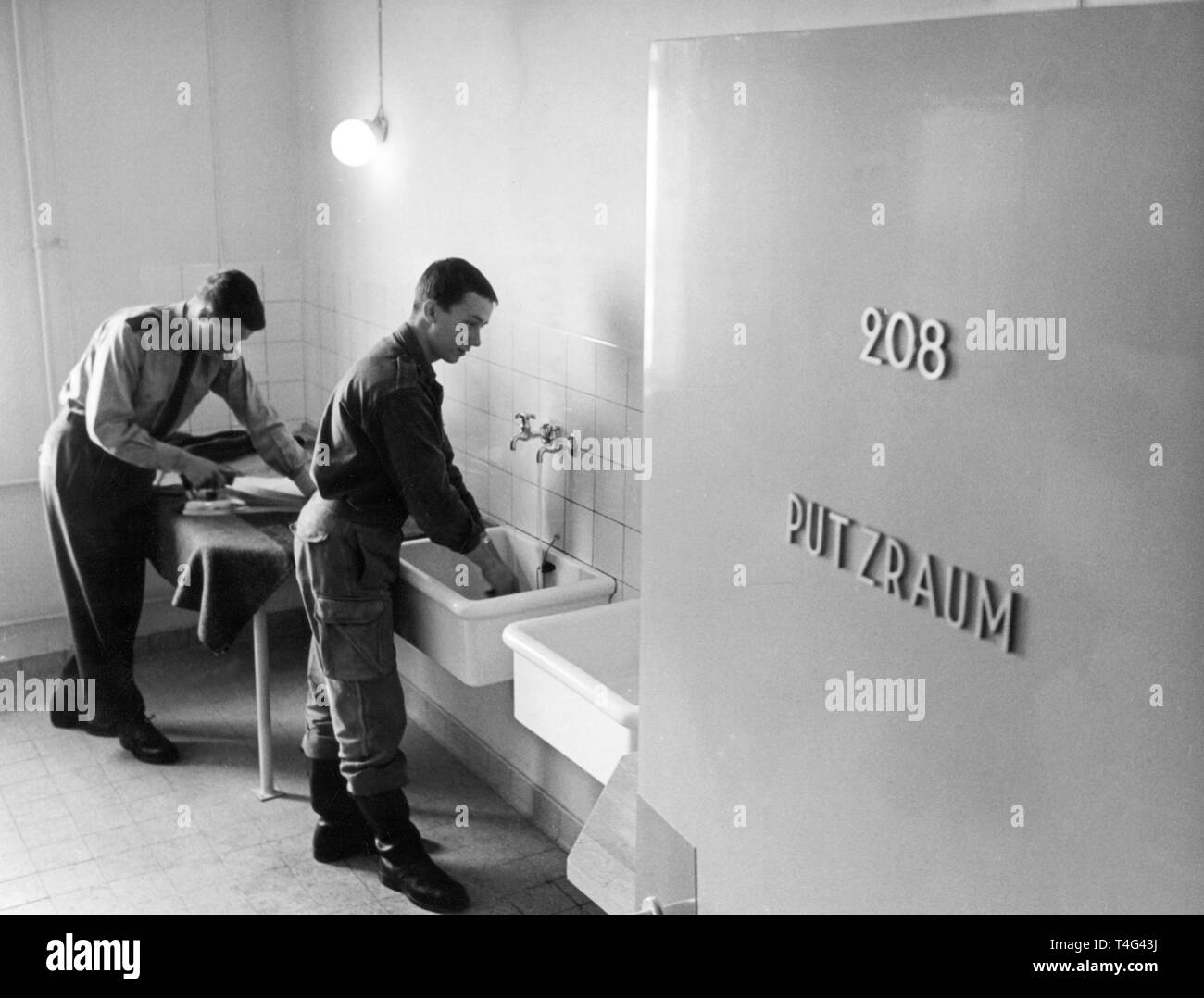 Modern barracks of the West German armed forces - Bundeswehr - on 6 ...