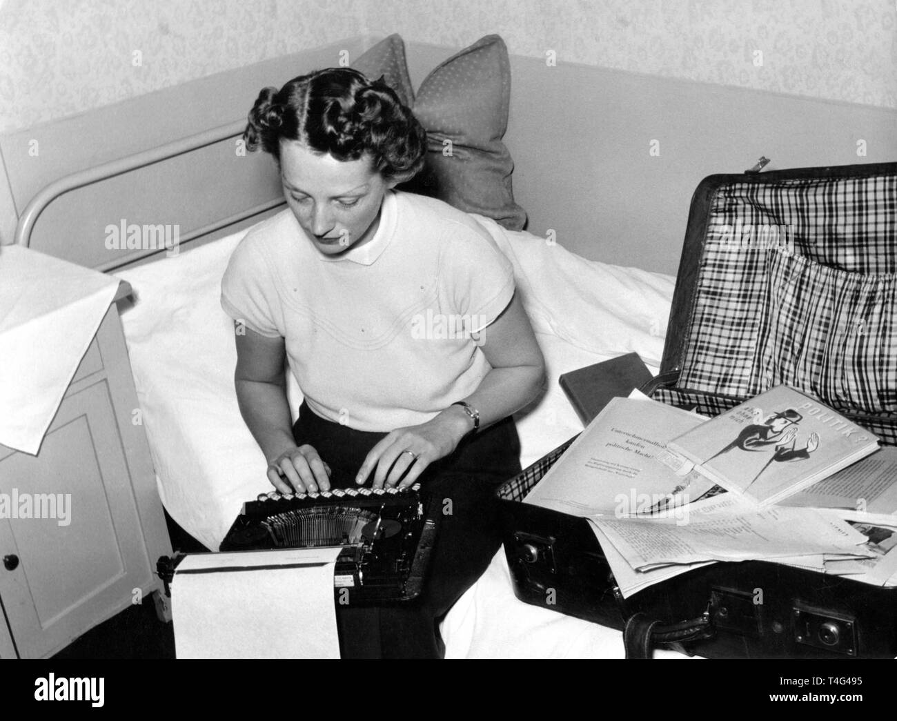 Politician Annemarie Renger (1919 - 2008) in an undated file image ...