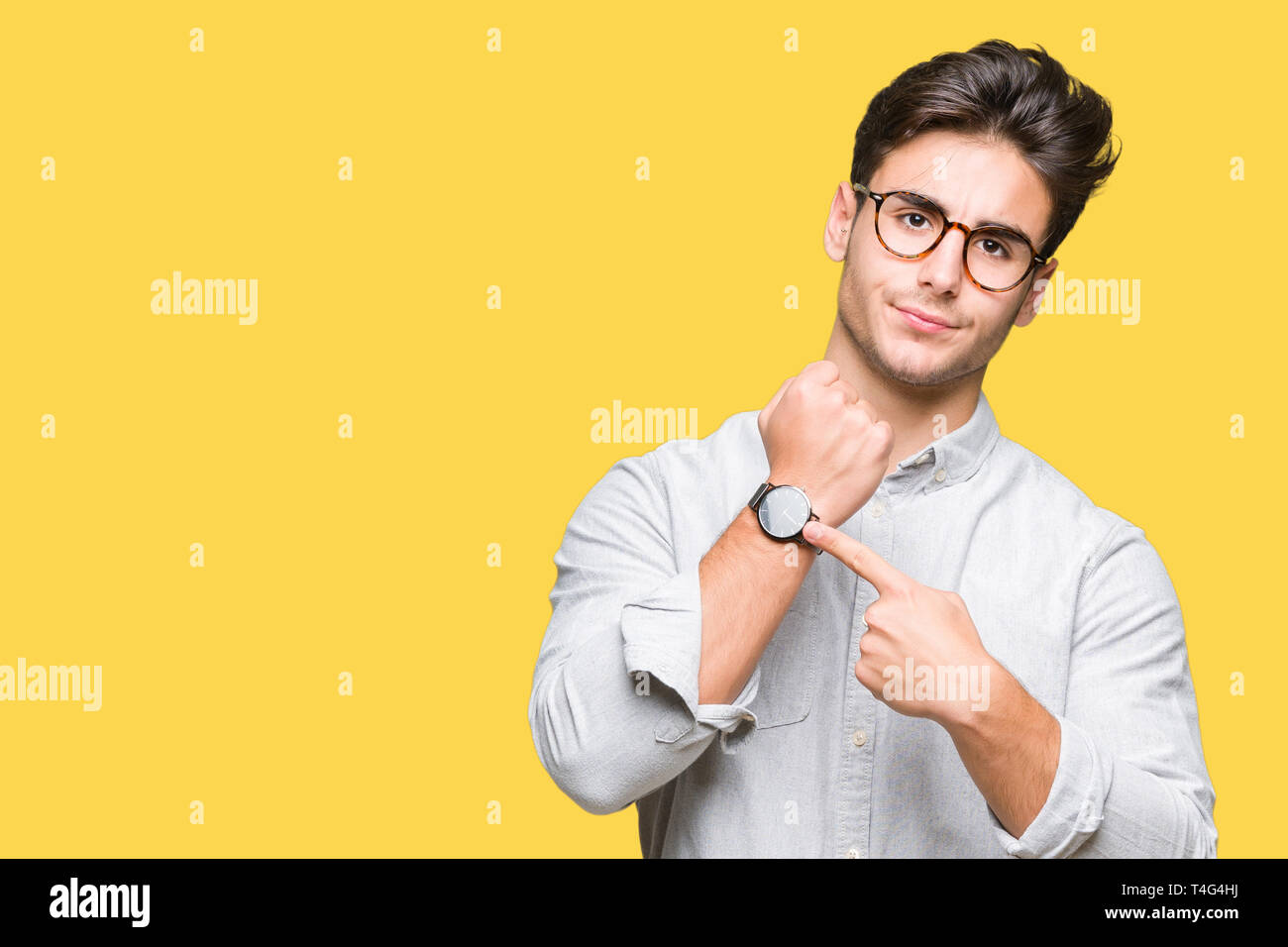 Teenager late in meeting hi-res stock photography and images - Alamy