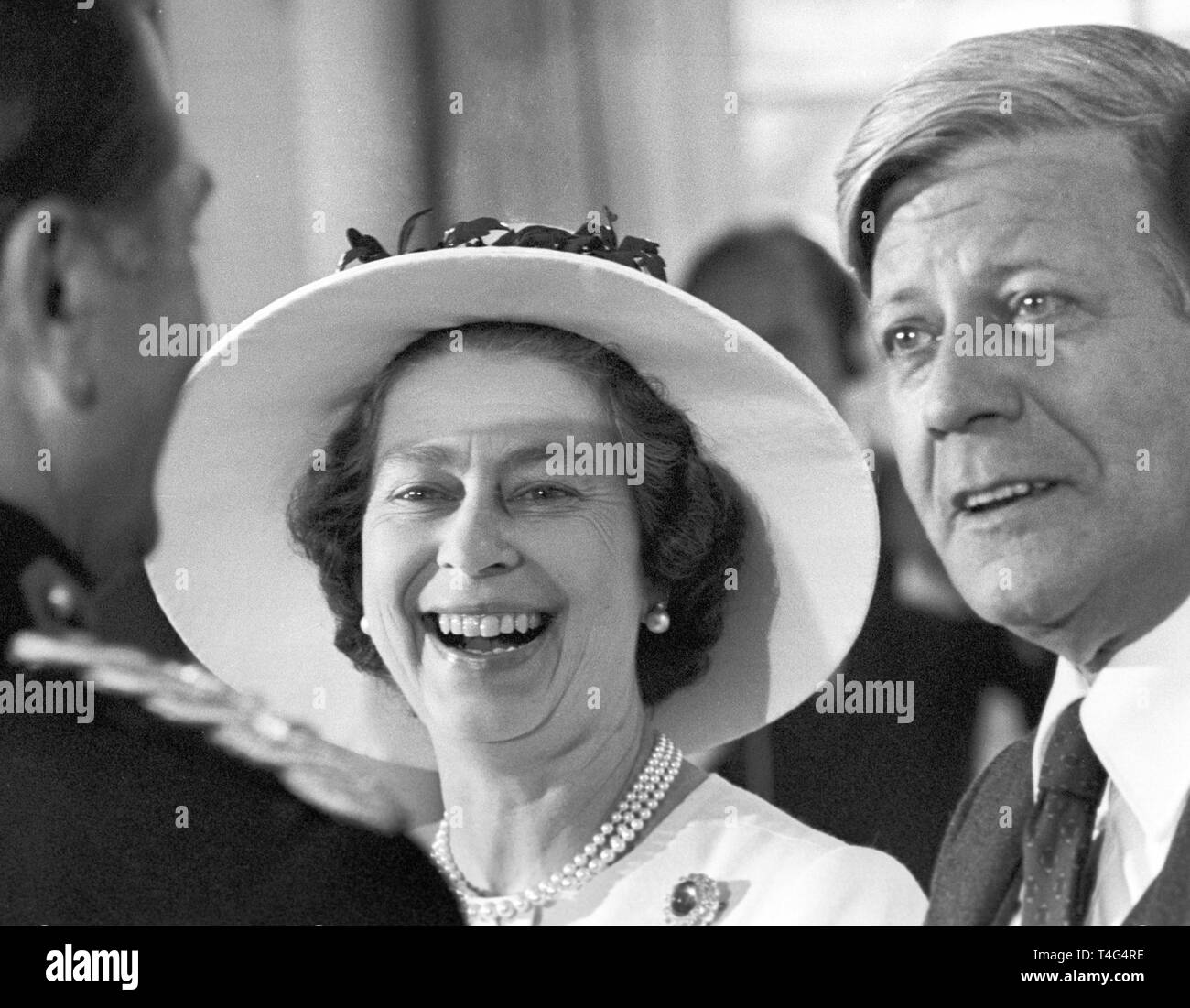 Queen elizabeth ii 1978 Black and White Stock Photos & Images - Alamy