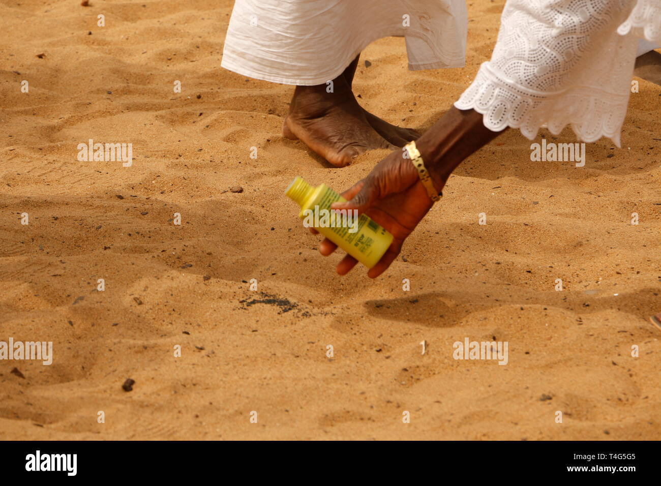 Voodoo festival Ouidah, Benin. Music, dance, singing at the beach to ...
