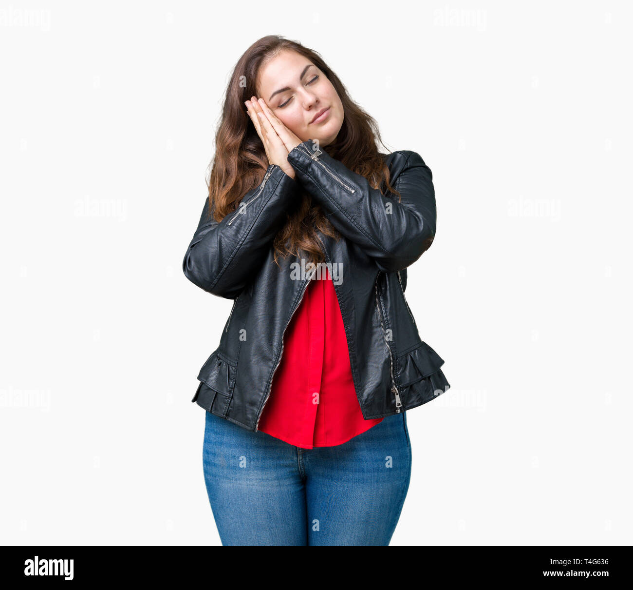 Sleeping curvy girl hi-res stock photography and images - Alamy